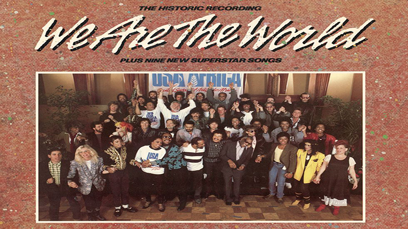 Famosa canción “We Are the World” grabado en 1985 llega a Netflix en ...